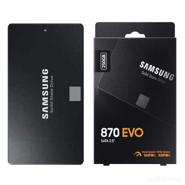 Samsung 870 EVO 250GB 2.5 Inch SATA III Internal SSD
